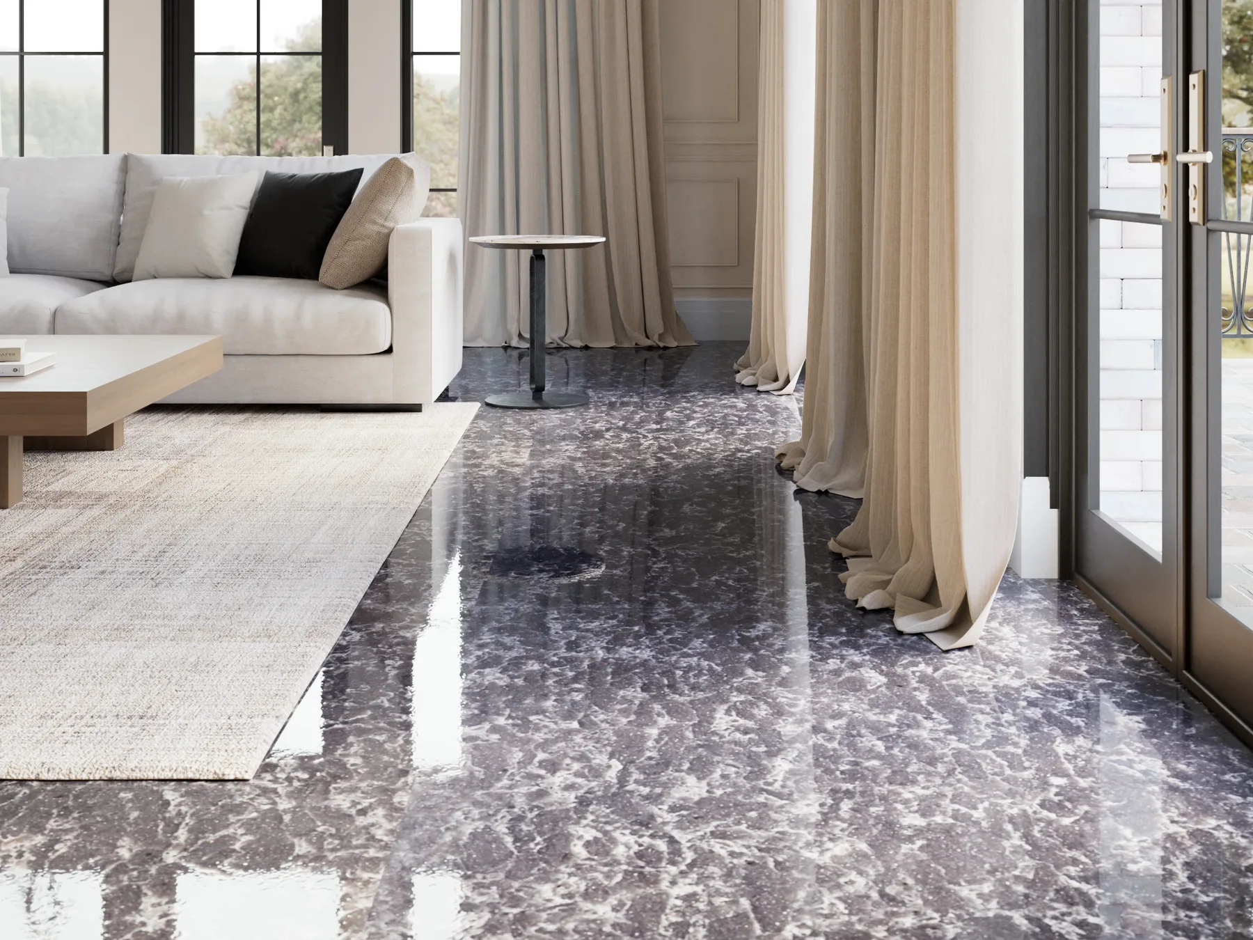 ocean storm silestone