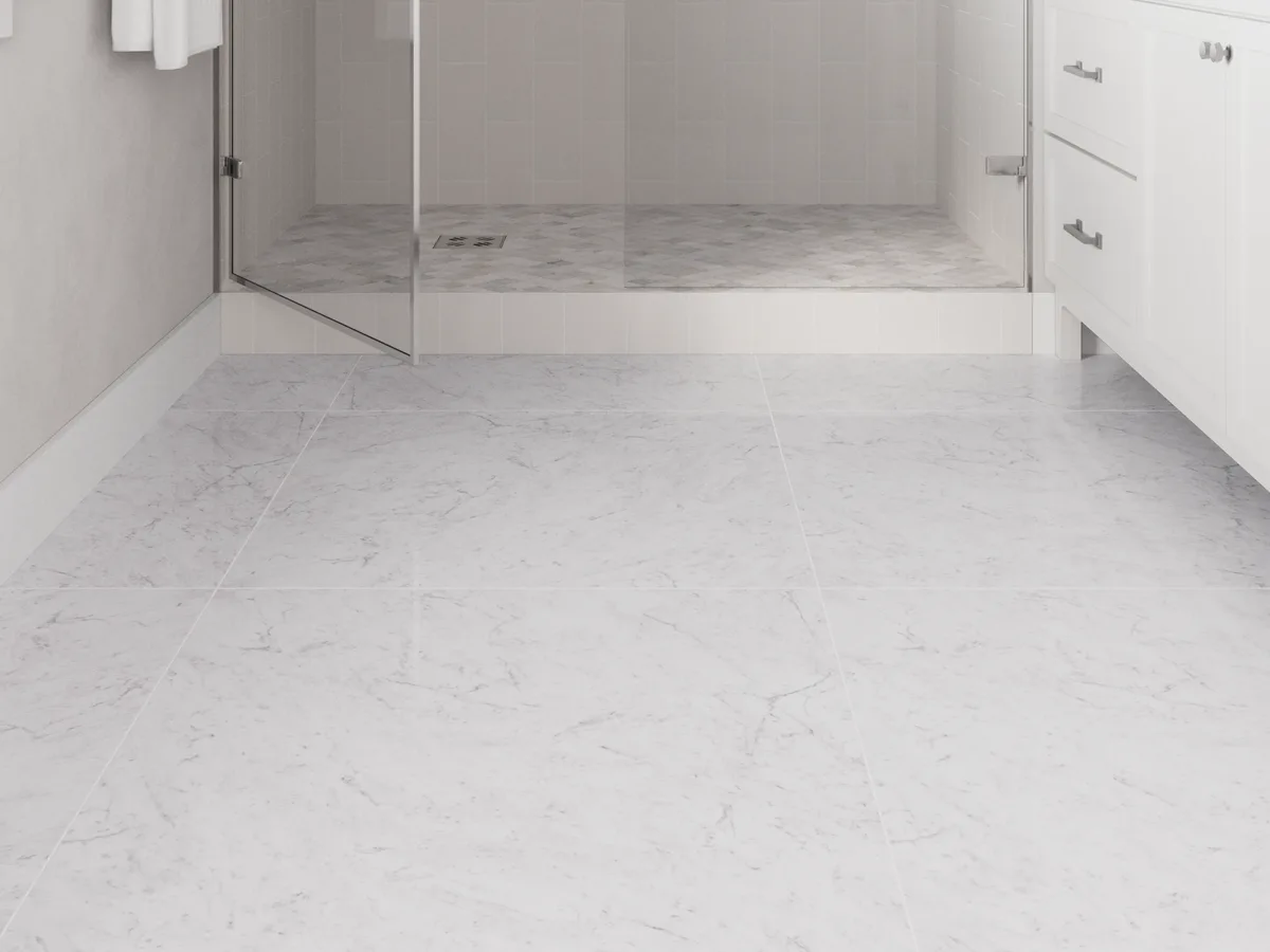silestone blanco tile