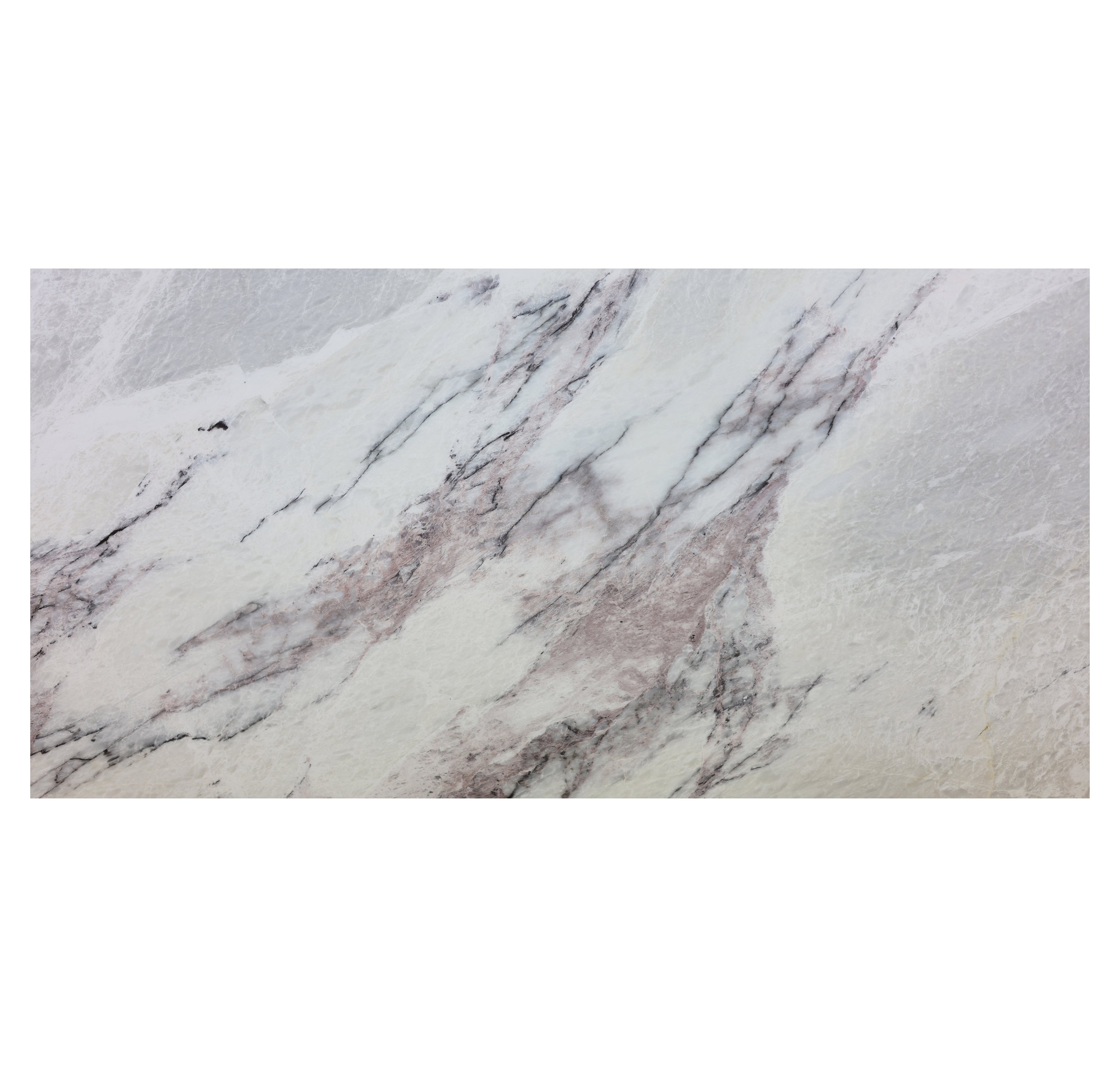 White Lilac Marble Slabs 2CM / Lot R10 | DesignShop